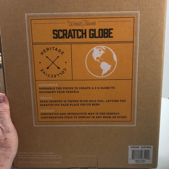 Refinery | Office | Refinery Scratch Globe | Poshmark